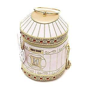 Danielle NicolexHarry Potter Owl Post Bird Cage Crossbody Bag - Fashion Cosplay Disneybound Cute Crossbody Bags, Multicolor