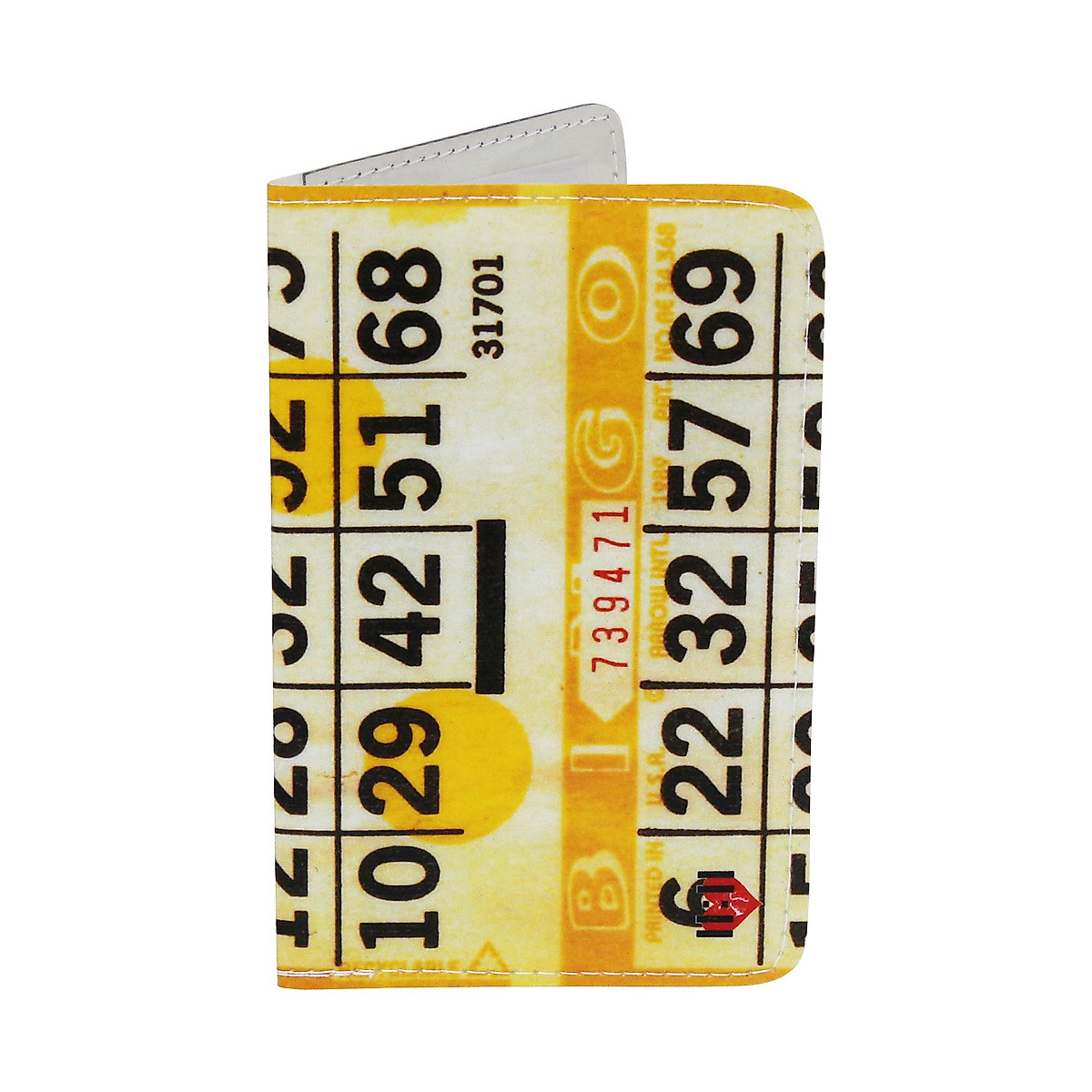 0.465972222 Bingo- Yellow Gift Card Holder & Wallet