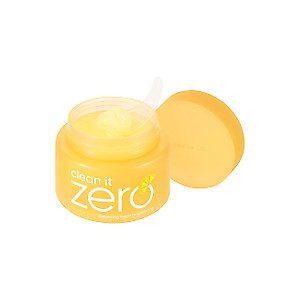 BANILA CO Clean it Zero Mandarin-C Cleansing Balm Brightening - Refreshing Makeup Remover with Vitamin C & Citrus Extracts, Korean Skincare for Glowing Complexion,Made to Brighten Dull Skin Types - 100ml/3.38 fl oz