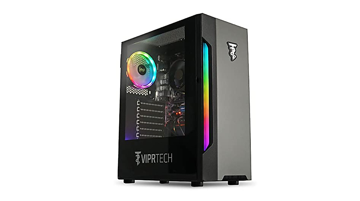 ViprTech Whiteout Gaming PC - Power & Style Unleashed
