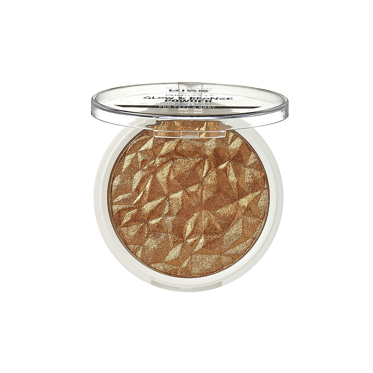 KISS Pro Touch Glow & Bronze Powder for Face & Body- KPBP02 (Powder-Deep)