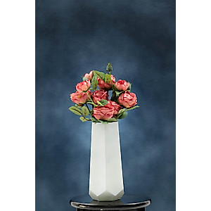 Kate Collapsible Backdrop Pop Up Backdrops Blue Portable Background for Portrait Photography, for Video Conference, for Live Stream, 5x6.5ft