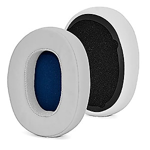 Replacement Ear Pads for Skullcandy Crusher Wireless Crusher Evo Crusher ANC Hesh 3 Headphones (Gray)