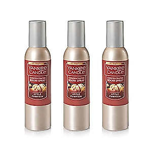 Yankee Candle Lot of 3 Apple Pumpkin Room Sprays