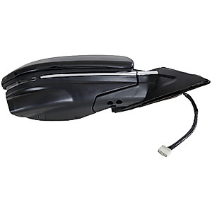 Kool Vue Passenger Side Power Heated Mirror for Honda Civic 2016-2021 With Signal Light Paintable For Models With Side View Camera