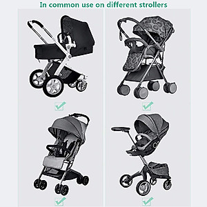 QT Lab -Stroller Hook, Stroller Hooks for Diaper Bags, Stroller Hook Large, Stroller Bag Clips, Stroller Hooks for Hanging, Stroller Straps, Hook for Mommy Stroller, Stroller Hanger, 2 pack Heavy Duty