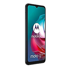 Moto G30 (128GB, 6GB) 6.5" Dual SIM GSM Unlocked 4G LTE, International Model XT2129-2 (Dark Pearl)