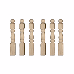 Dollhouse Miniature Newel Posts