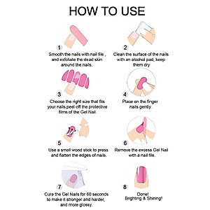 Kalolary Semi Cured Gel Nail Stickers, Starry Night Sky Full Wrap Nail Gel Polish Strips, Brighter Adhesive Real Gel Nail Polish Stickers for Birthday Gift（UV/LED Lamp Required）