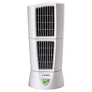 Lasko's Platinum Desktop Wind Tower (4917),White, Small