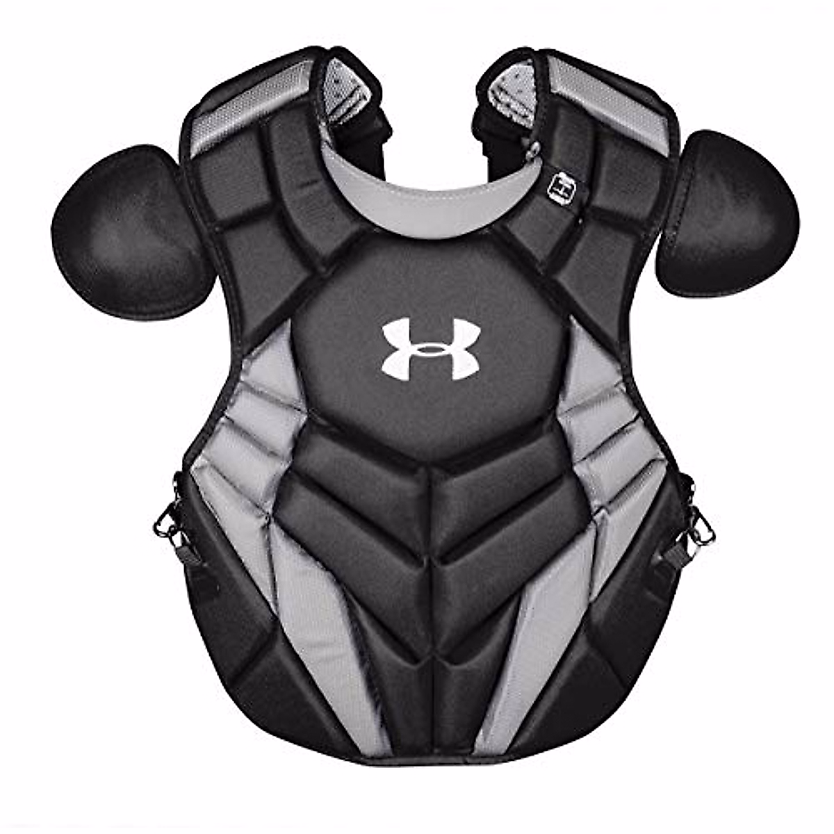 Under Armour UACPCC4-SRPBK UA Pro4 / Chest Protector / Senior / Ages 12-16 / 14.5" Meets Nocsae Chest Protector Standard (Nd200) BK