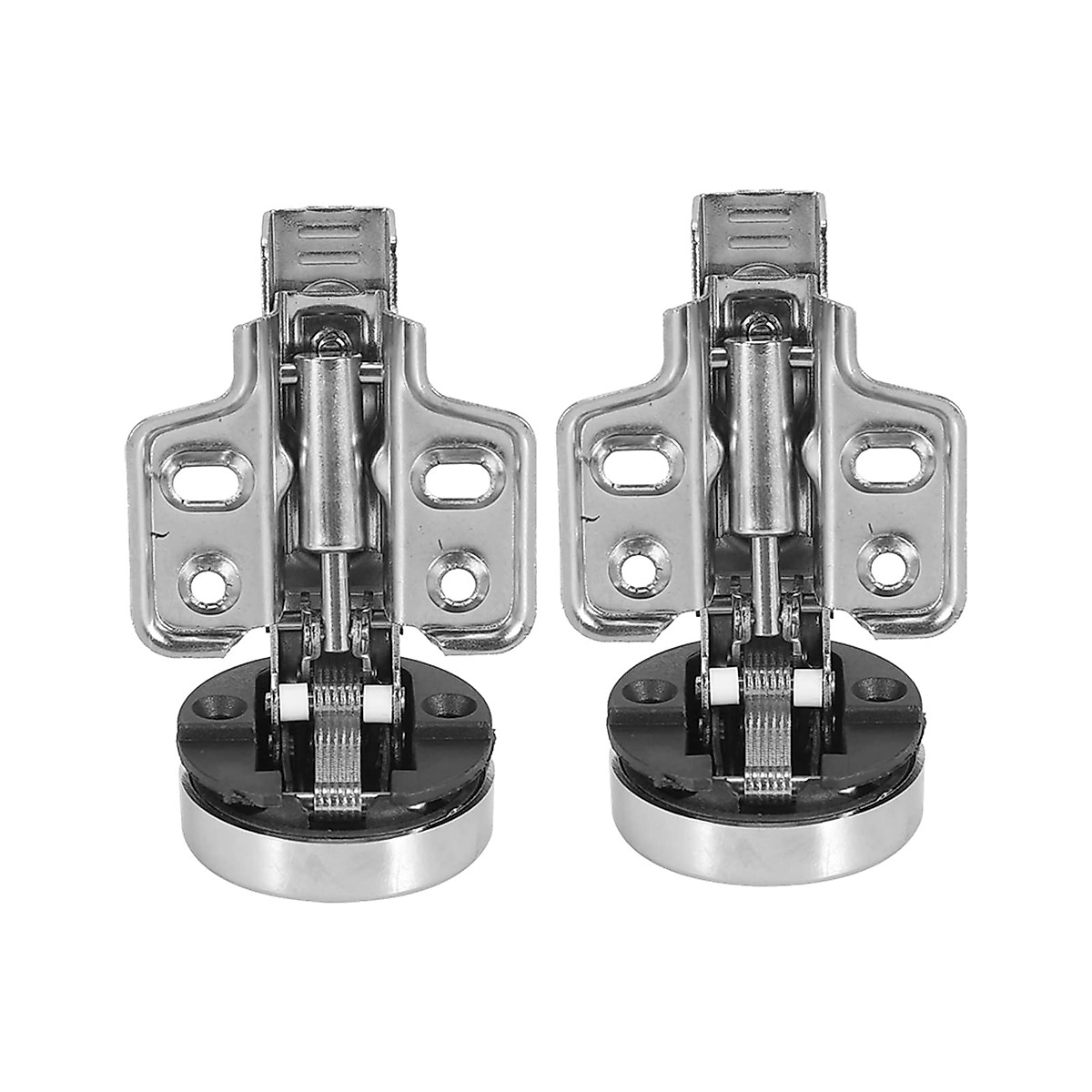 2Pcs Door Hinge,Folded Rounded Radius Interior Door Hinges Rounded Matte Door Hinges Radius Interior Flat Iron Residential Standard Bedroom Indoor for Doors Hardware Controls