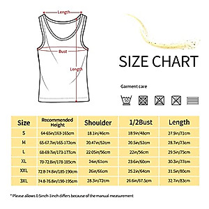 Kousaka Men's Yujiro Hanm-A Baki Lightweight Tank Top, Black, Medium