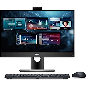 Dell Optiplex 5490 AIO | 23.8" 1920x1080 FHD | Core i5-10500T - 256GB SSD Hard Drive - 16GB RAM | 6 cores @ 3.8 GHz Win 11 Pro Black