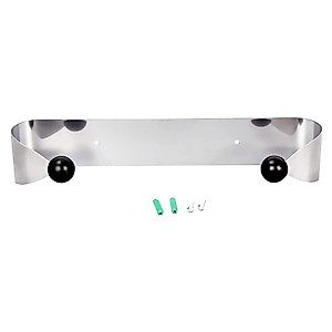 Wall Mount Stainless Steel Rack Kitchen Paper Towel Holder Under Cabinet