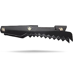 Titan Attachments 36" Extreme Weld On Backhoe Thumb Hoe Clamp 5/8" Steel Plate Assembly Adjustable