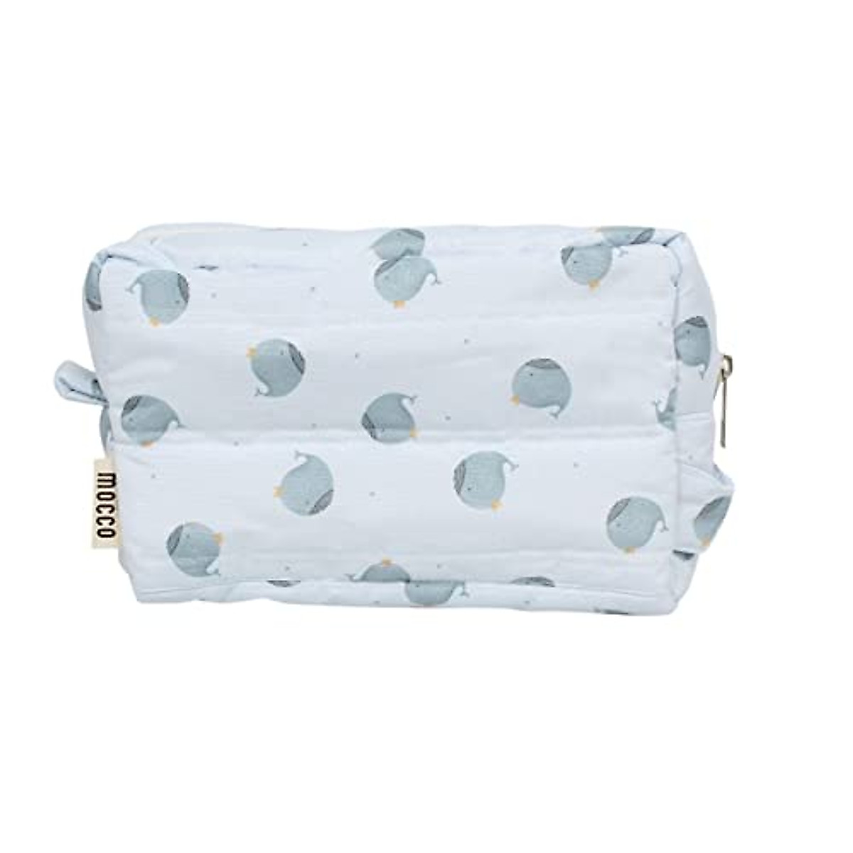 Organizer Bag - Diaper, Bibbs, Bottle and Supplies - For Travel and Daily Use - 2 Additional Compartments (Chubby Whale)