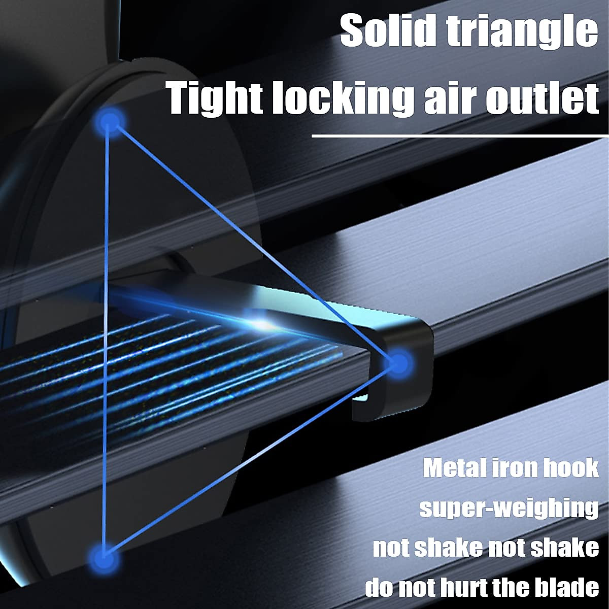 AICEL Phone Holder for Car, Strong Magnetic Air Vent Cell Phone Mount, 360° Rotation Adjustable Hands Free Phone Grip, Libra Ring-Shaped Universal Car Accessories Fit iPhone 14 Series All Smartphones