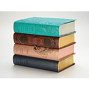 NLT Compact Giant Print Bible, Filament-Enabled Edition (LeatherLike, Rose Metallic Peony, Indexed, Red Letter)