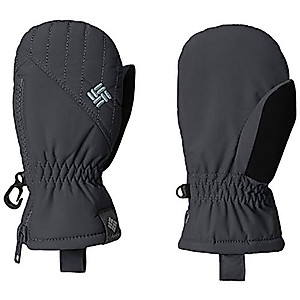 Columbia Unisex-child Chippewa II Mitten, Black, One Size