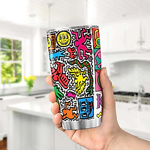 Tumbler Keith Office Insulated Haring Tea 20 30 Oz Coffee Hot Travel Steel Stainless Iced