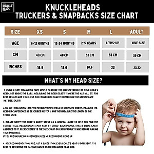 Toddler Hat - Toddler Boy Easter Outfit - Toddler Boy Snap Back - Toddler Baseball Hat - Baby Bubba Trucker Cap - Infant Newborn Youth Flat Brim Patch Sun Hat for Summer Winter - by Knuckleheads