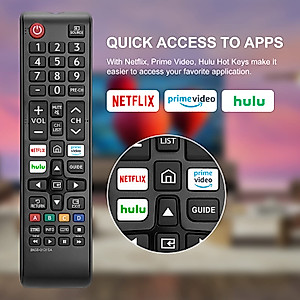 (Pack of 2) Universal Remote Control for All Samsung TV,for Samsung Smart TV Remote,4K UHD Ultra HD 3D LED LCD Smart TVs