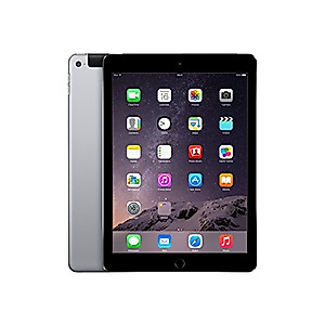 Apple iPad Air 2 16GB Cellular Space Gray (Renewed)