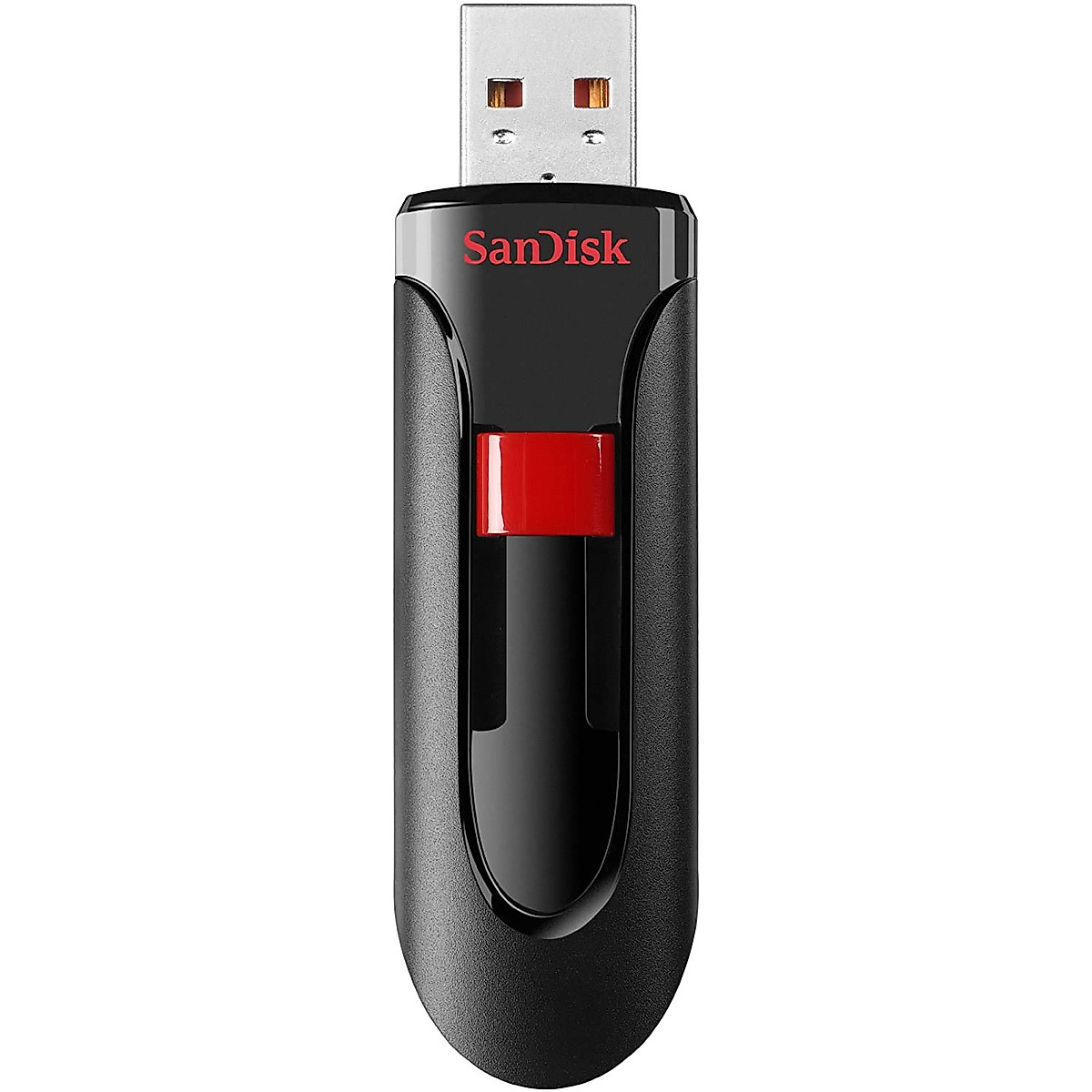SanDisk Cruzer Glide 128GB Flash Drive (4 Pack) USB 2.0 Port Jump Drive Pen Drive (SDCZ60-128G-B35) Bundle with (1) Everything But Stromboli 4 Port USB 3.0 Hub