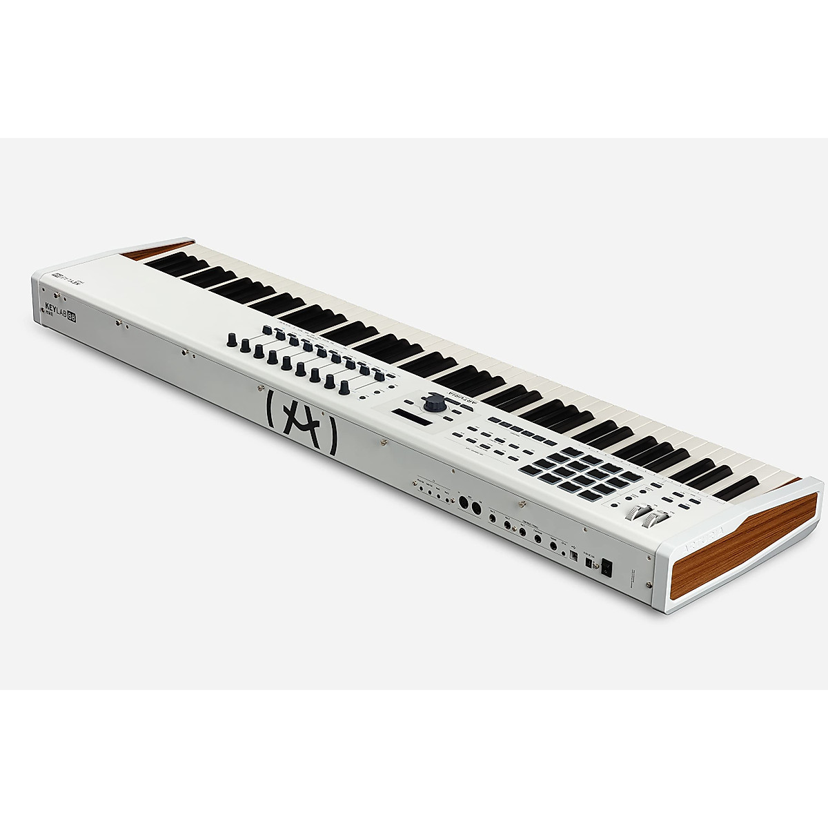 Arturia KeyLab 88 MkII 88 Key Weighted USB MIDI Keyboard Controller — Aftertouch, Velocity Sensitive, Hammer-Action, Piano Feel, With 16 Drum Pads, 9 Faders, 9 Knobs and Analog Lab V Software Included