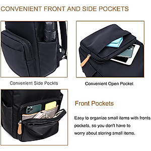 PAOIXEEL 14 Pockets Fashion Backpack, Anti-theft Water Resistance Lightweight Diaper Bag Backpack for Casual Daypack Outdoor