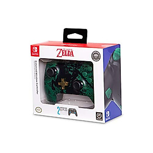 PowerA Enhanced Wireless Controller for Nintendo Switch - Link Silhouette