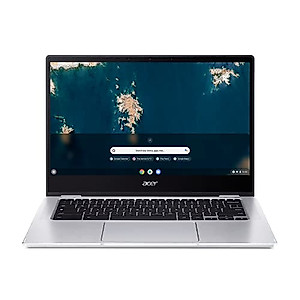 Acer Chromebook Spin 314 Convertible Laptop | Intel Pentium Silver N6000 | 14" Full HD IPS Touch Display | 8GB LPDDR4X | 64GB eMMC | Intel Wi-Fi 6 AX201 | Backlit KB | Chrome OS | CP314-1HN-P138