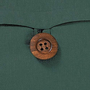 C&F Home Hunter Green Envelope Feather Down Throw Pillow 18 x 18 Green