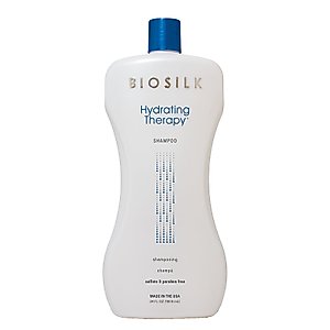 BioSilk Hydrating Shampoo, Replenishes Hair Moisture For Strong, Smooth Hair, Sulfate, Paraben, & Cruelty-Free, 34 Oz