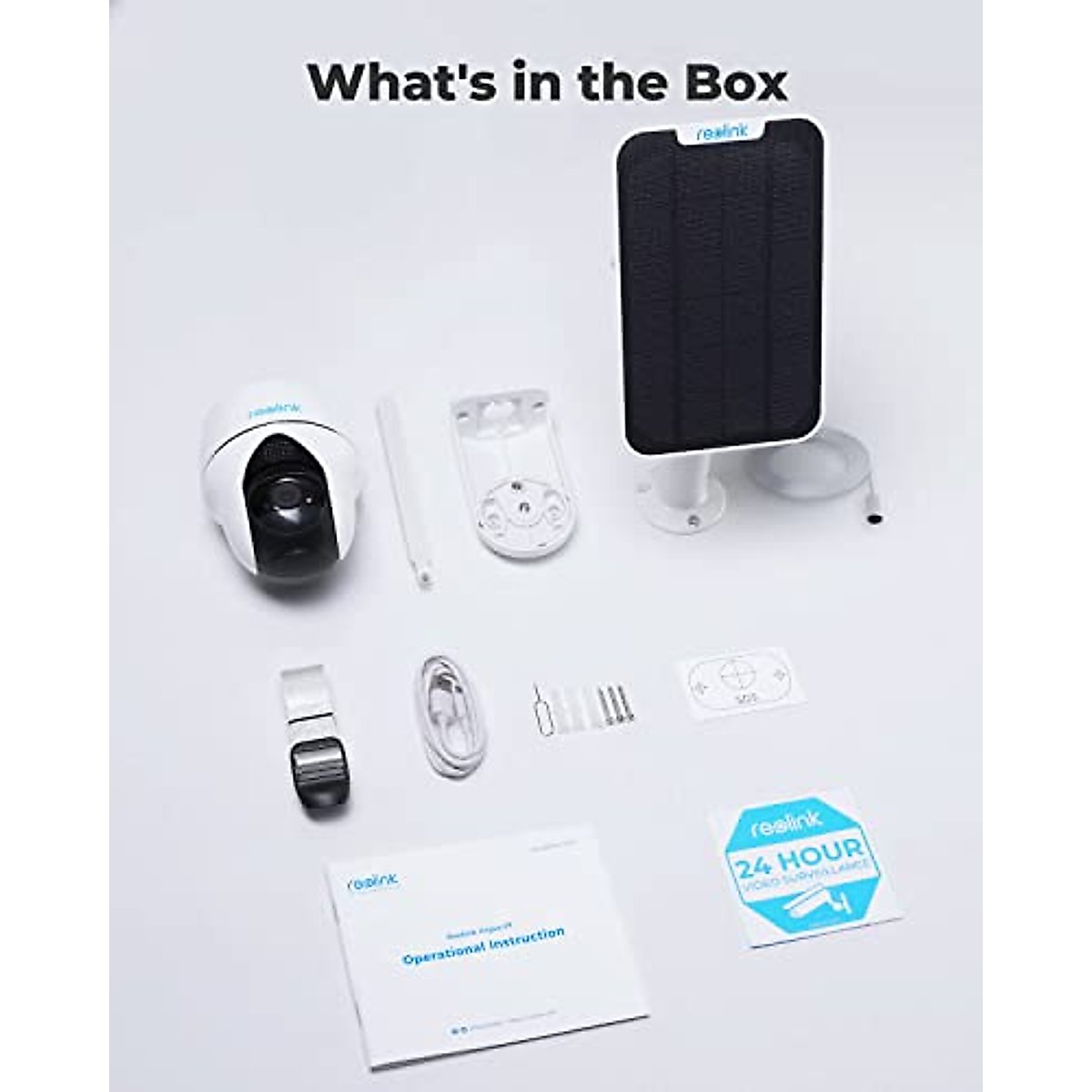 REOLINK 4G LTE Cellular Security Camera Outdoor, Pan Tilt, Wireless Solar Powered, 2K HD Night Vision, 2-Way Talk, Smart Person/Vehicle Detection, No WiFi, Go PT Plus with Solar Panel -US Version