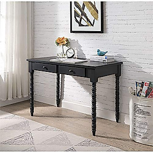 Acme Furniture Altmar Writing Desk, Black Finish