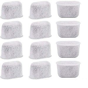12-Pack Cuisinart Coffee Maker Filter Replacement All Cuisinart Coffee Maker Charcoal Filters Fit For Cuisinart DCC-1200 DGB-900BC CHW-12 SS-700 DGB-700BC DCC-3000 DCC-1100 DGB-625BC