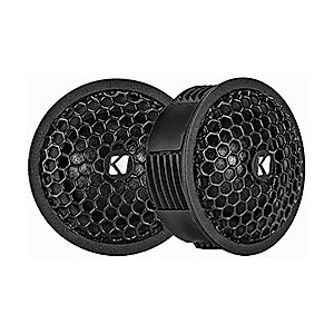Kicker 46KST2504 KS-Series KST250 1" tweeters w/Crossovers and Swivel Mounts, 4ohm