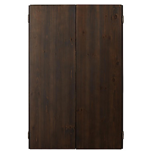 Viper by GLD Products Metropolitan Solid Wood Electronic Soft Tip Dartboard Cabinet: Cabinet Only (No Dartboard), Espresso Finish, One Size (40-0408)