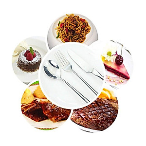 10pcs Long-handled Korean Stainless Steel Fork