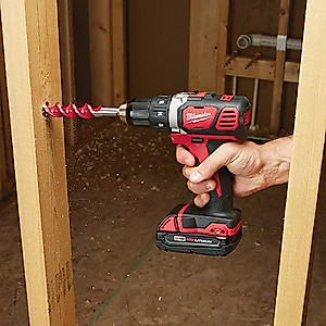 Milwaukee M18 18V Lithium-Ion 1/2 Inch Cordless Drill Driver Compact Kit 2606-21CT