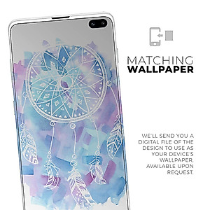 DesignSkinz Watercolor Dreamcatcher Protective Vinyl Decal Wrap Skin Cover Compatible with The Samsung Galaxy S20 (Screen Trim & Back Glass Skin)