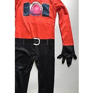 MSSmile-FANKID TV Camera Costume for Kids TV Man Camera Man Jumpsuit Cosplay Video Game Costumes Halloween Clothing(5-6Y/120CM,TVH2)