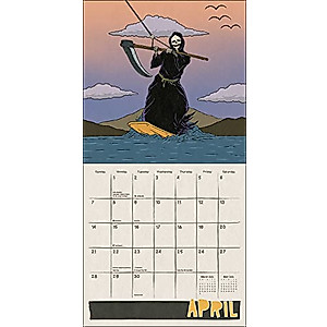 Death Takes a Holiday 2024 Wall Calendar