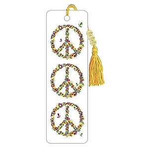 Trends International Floral Peace Sign Bookmark