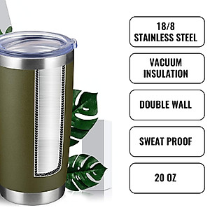 TDYDDYU 8 pack 20 OZ Double Wall Stainless Steel Vacuum Insulated Tumbler Coffee Travel Mug With Lid, Durable Powder Coated Insulated Coffee Cup for Cold & Hot Drinks (Combine colors, 8 pack)