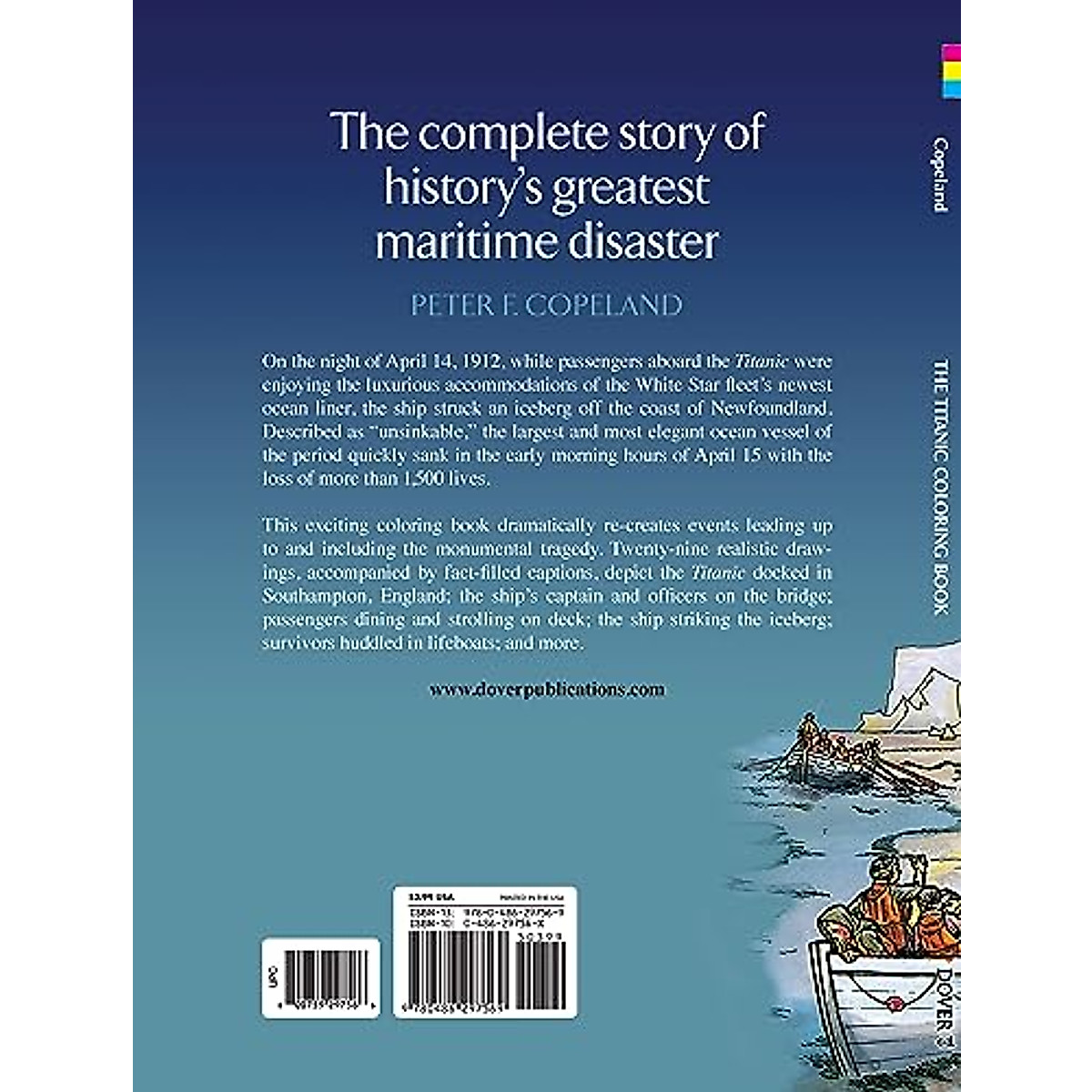 The Titanic Coloring Book (Dover World History Coloring Books)