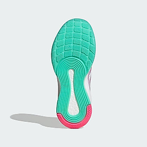 adidas Women's Crazyflight Sneaker, Lucid Pink/White/Flash Aqua, 13.5