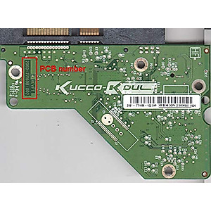KIMME HDD PCB Logic Board 2060-771698-002 REV A/P1/P2 for WD 3.5 SATA Hard Drive Repair Data Recovery